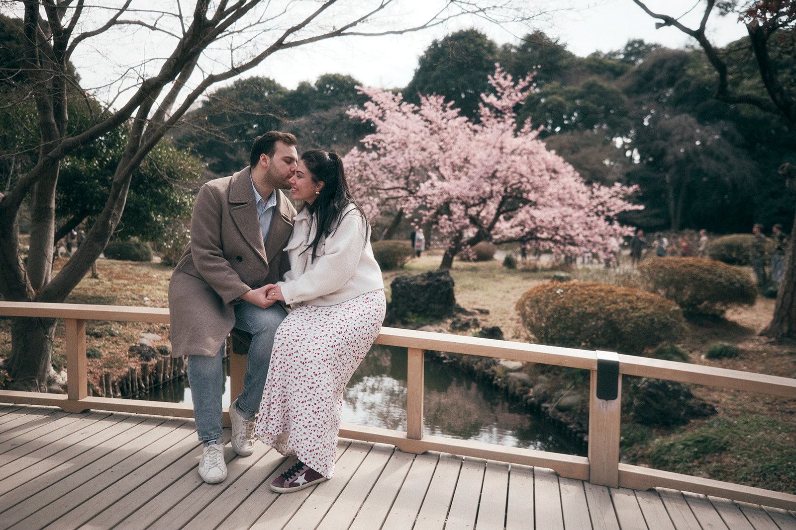 A Spring Proposal at Shinjuku Gyoen — Thierry Gibralta