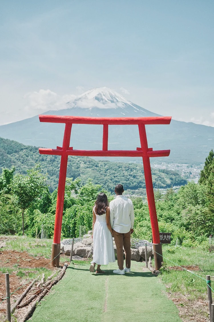 A Mt. Fuji Proposal and Suga Shrine Promises — FUN Creative