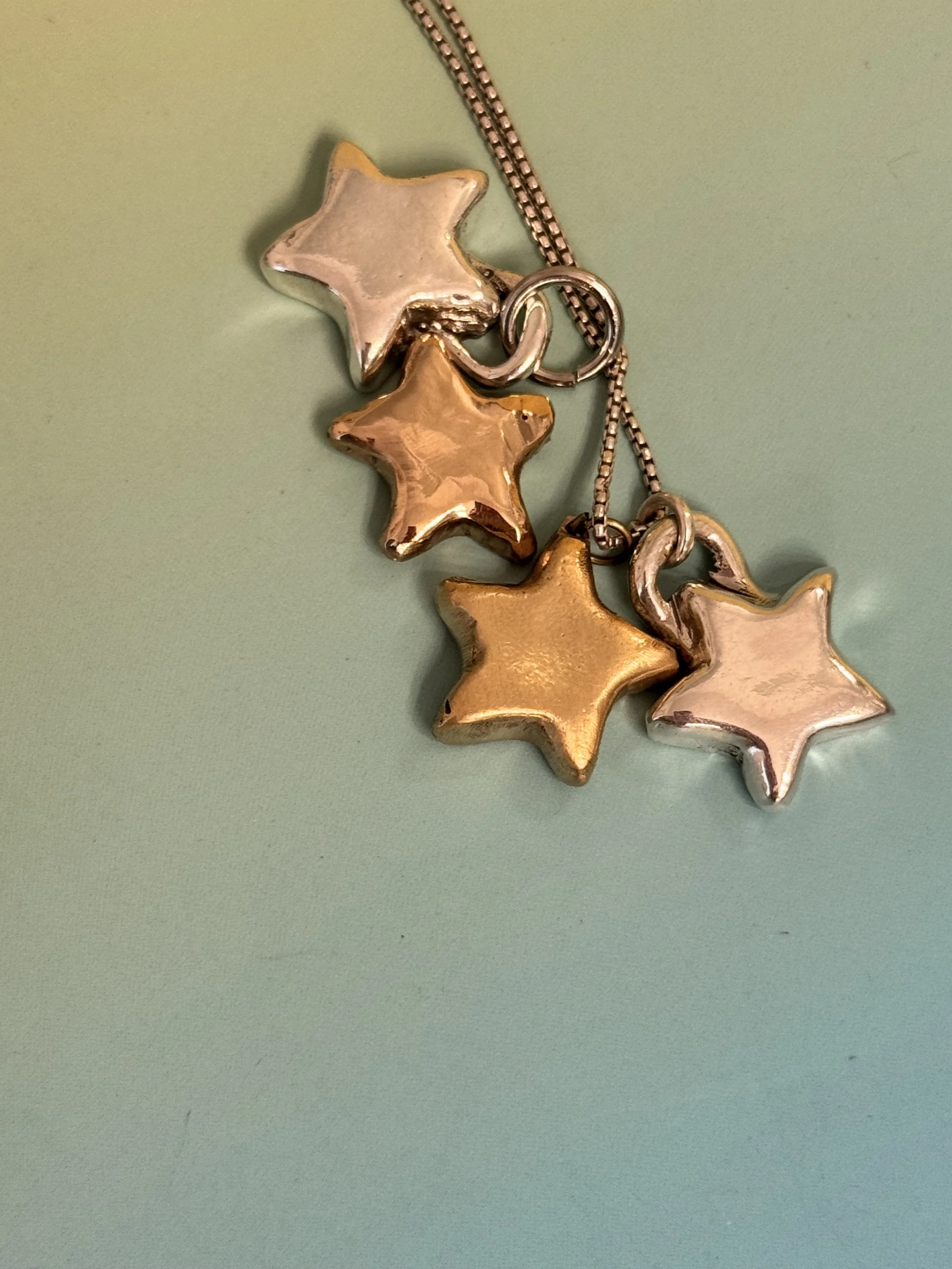 STAR CHARM - SILVER OR BRONZE — Sage Silver Jewelry