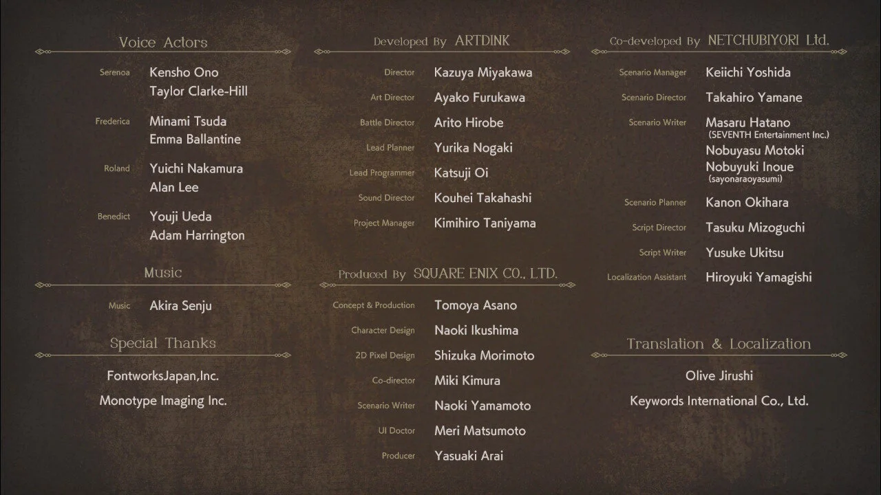 Project Triangle Strategy Revives Final Fantasy Tactics Style and Tone ...