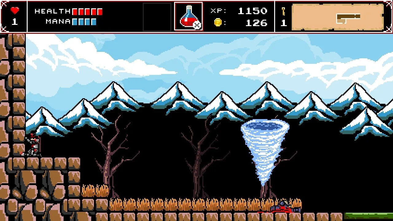 Blending the best elements of Zelda II and Castlevania II, Infernax ...