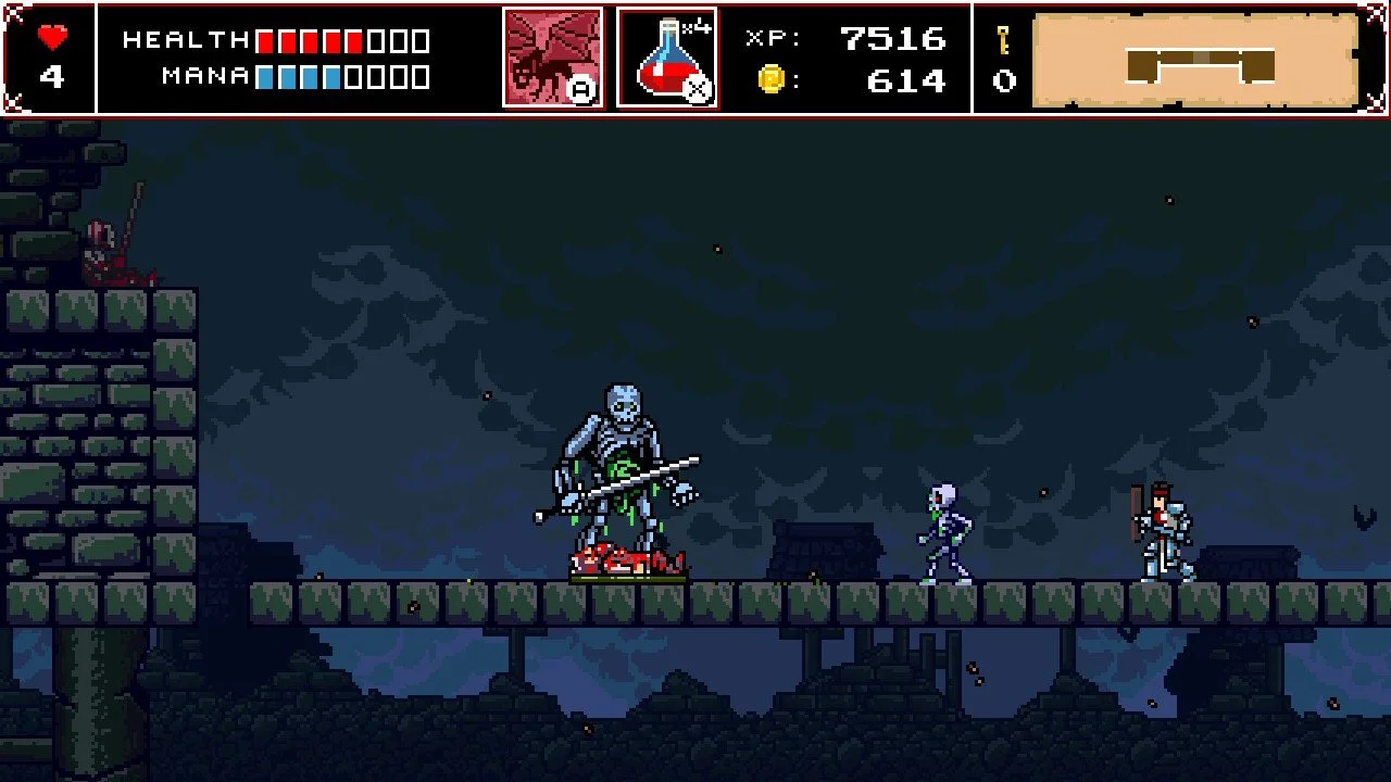 Blending the best elements of Zelda II and Castlevania II, Infernax ...