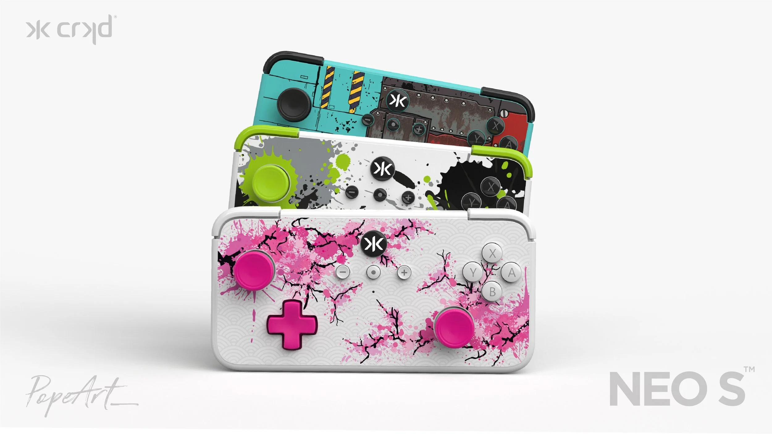Nitro Deck Creators CRKD Announce Collectible Stylish NEO S Controllers ...