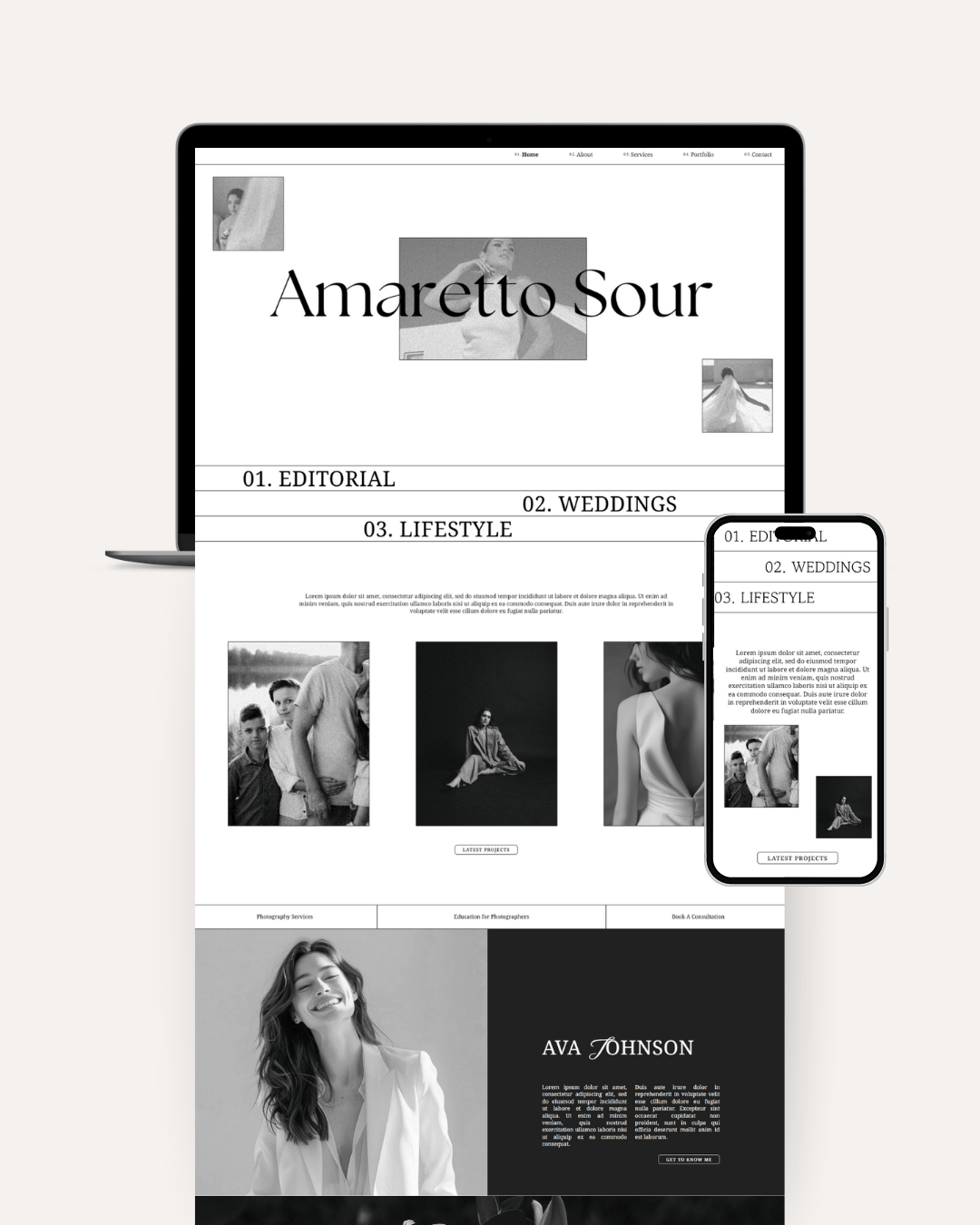 Squarespace Template Shop — Studio Bressi | Branding & Squarespace Web ...