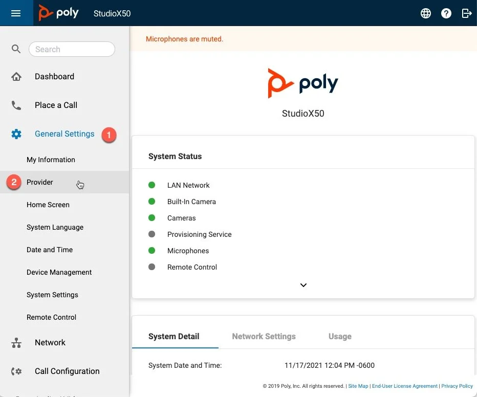 Poly X Series - How to set up your Video Conferencing Provider ...