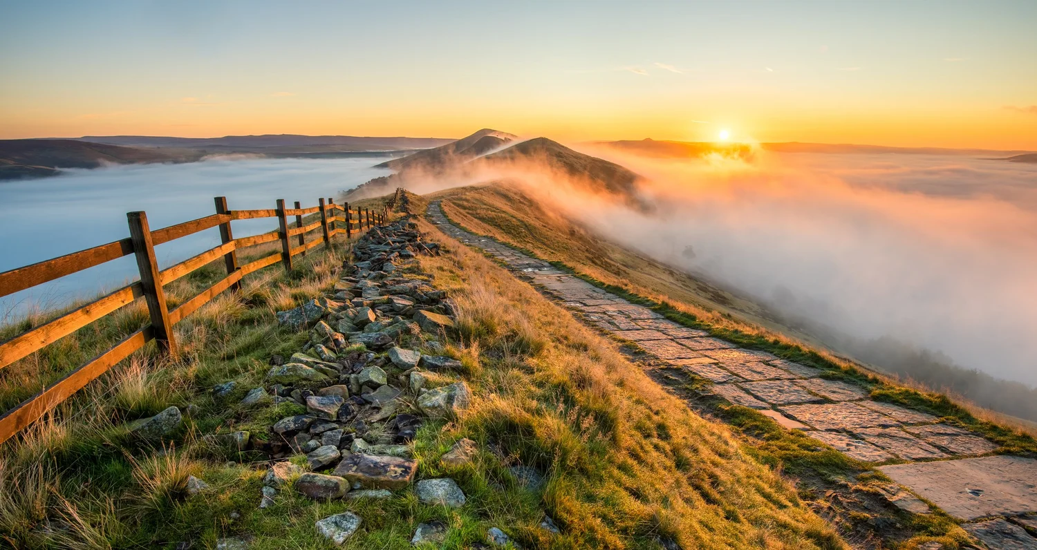 Mam Tor and The Great Ridge from Castleton Guided Walk — Peak Lines