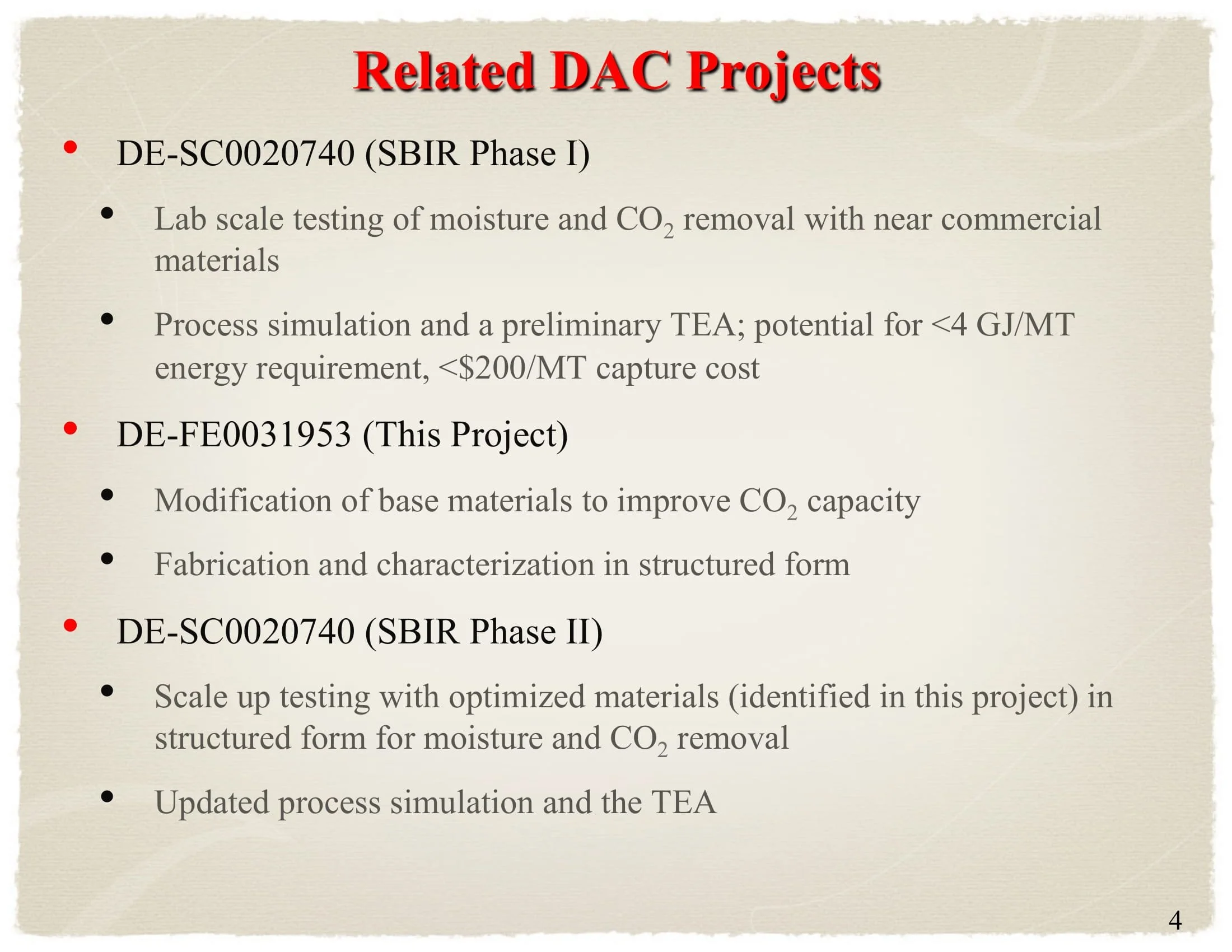 DAC - NETL Presentation — Innosepra