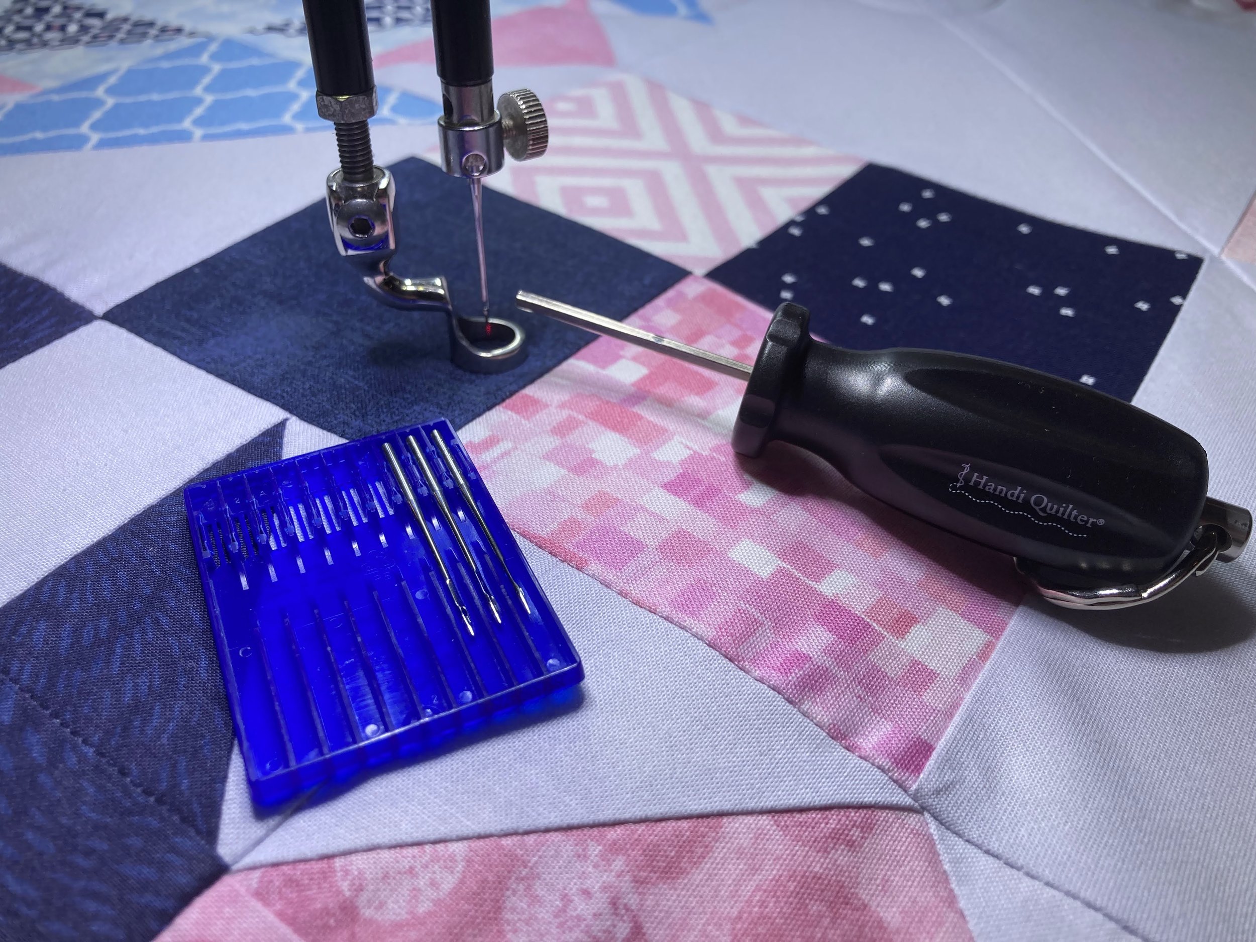 Installing a Longarm Needle — Kelly Cline Quilting