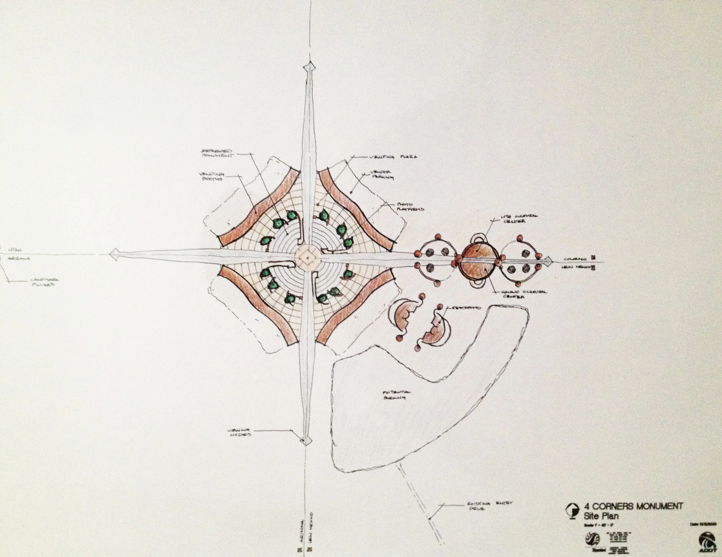 Four Corners National Monument — PLACE LANDSCAPE ARCHITECTURE