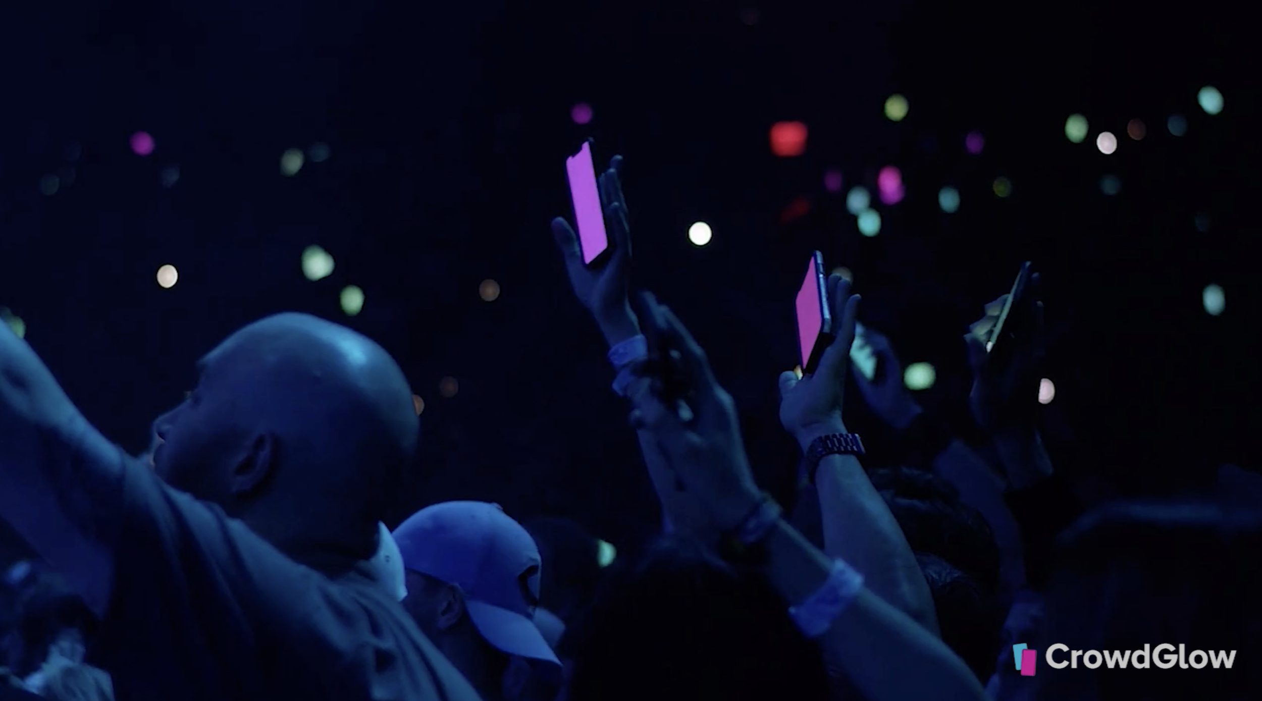 CrowdGlow - Create amazing phone light shows