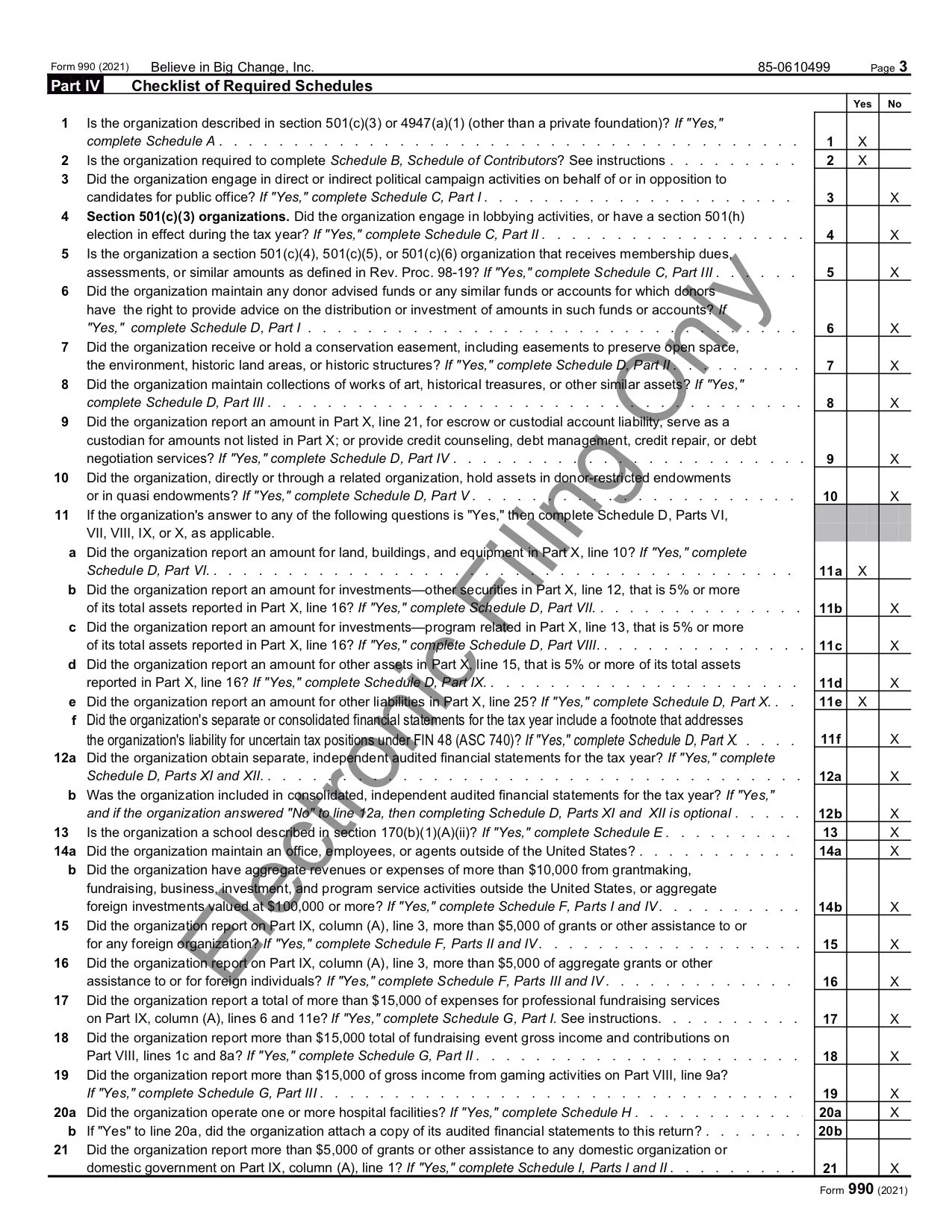 News — Believe In Big Change