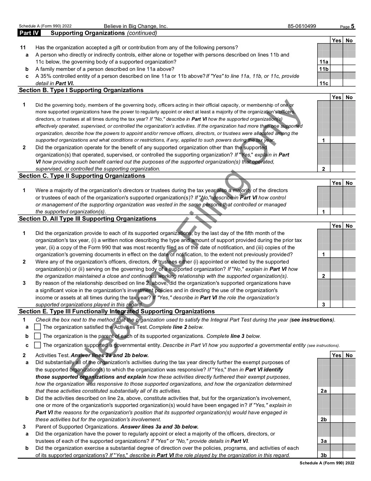 News — Believe In Big Change