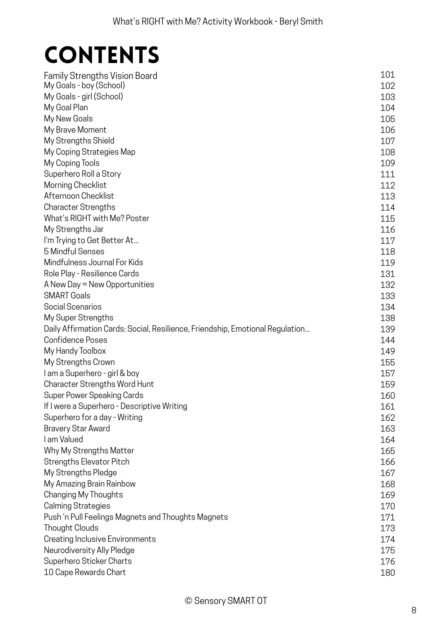 What’s Right With Me – Printable Activity Workbook for Confidence and ...