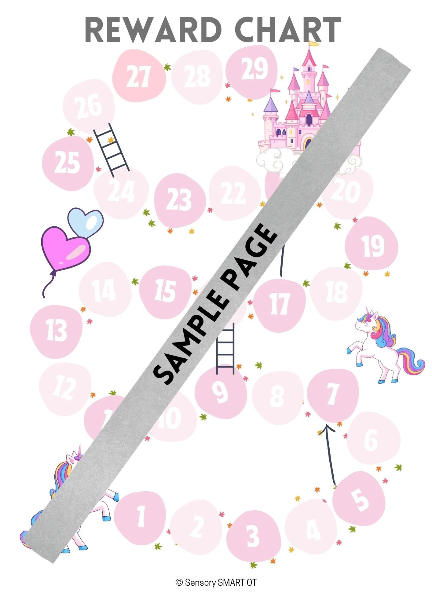 Dragon Girl Sticker Chart – Motivate & Reward Positive Behaviour ...