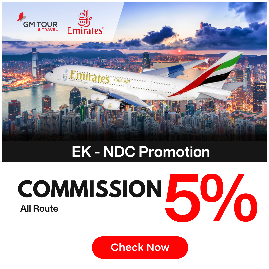 EK NDC Promotion — GM Tour & Travel