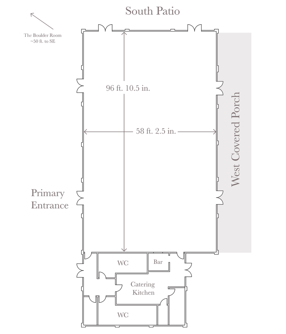 Pavilion Floor Plan | Plan Your Perfect Event — The Venues at Langtree ...