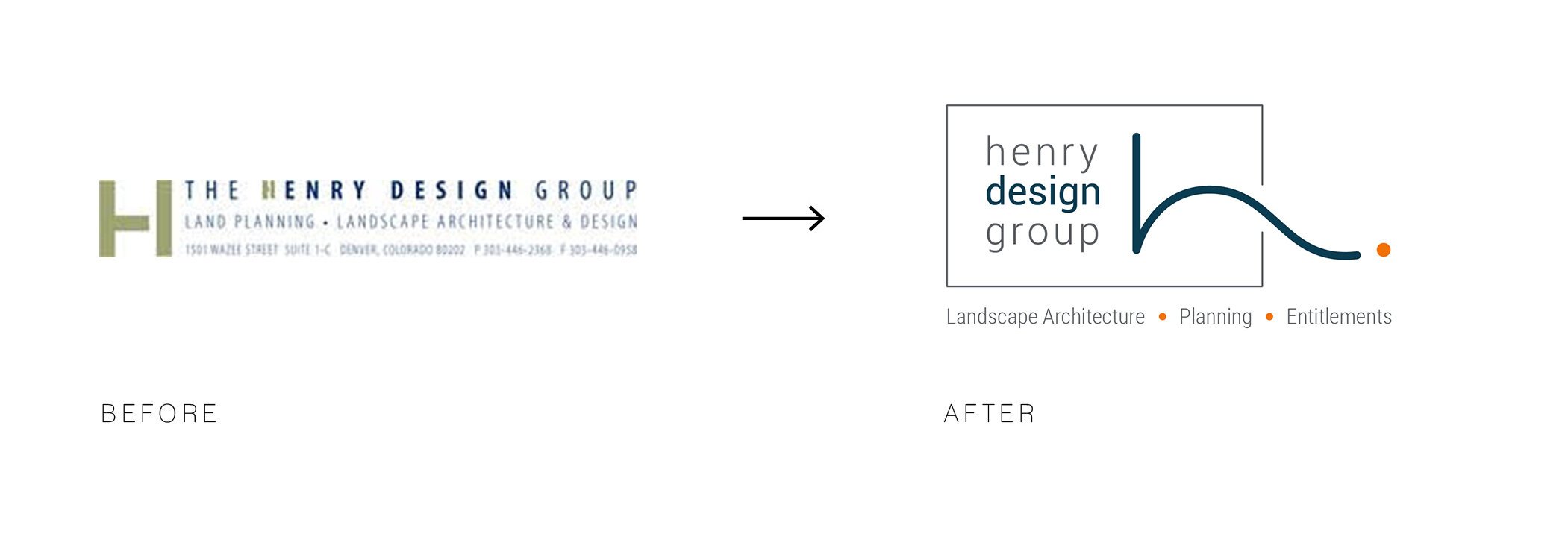 Logos Before and After — Shelby Rasmussen Design LLC