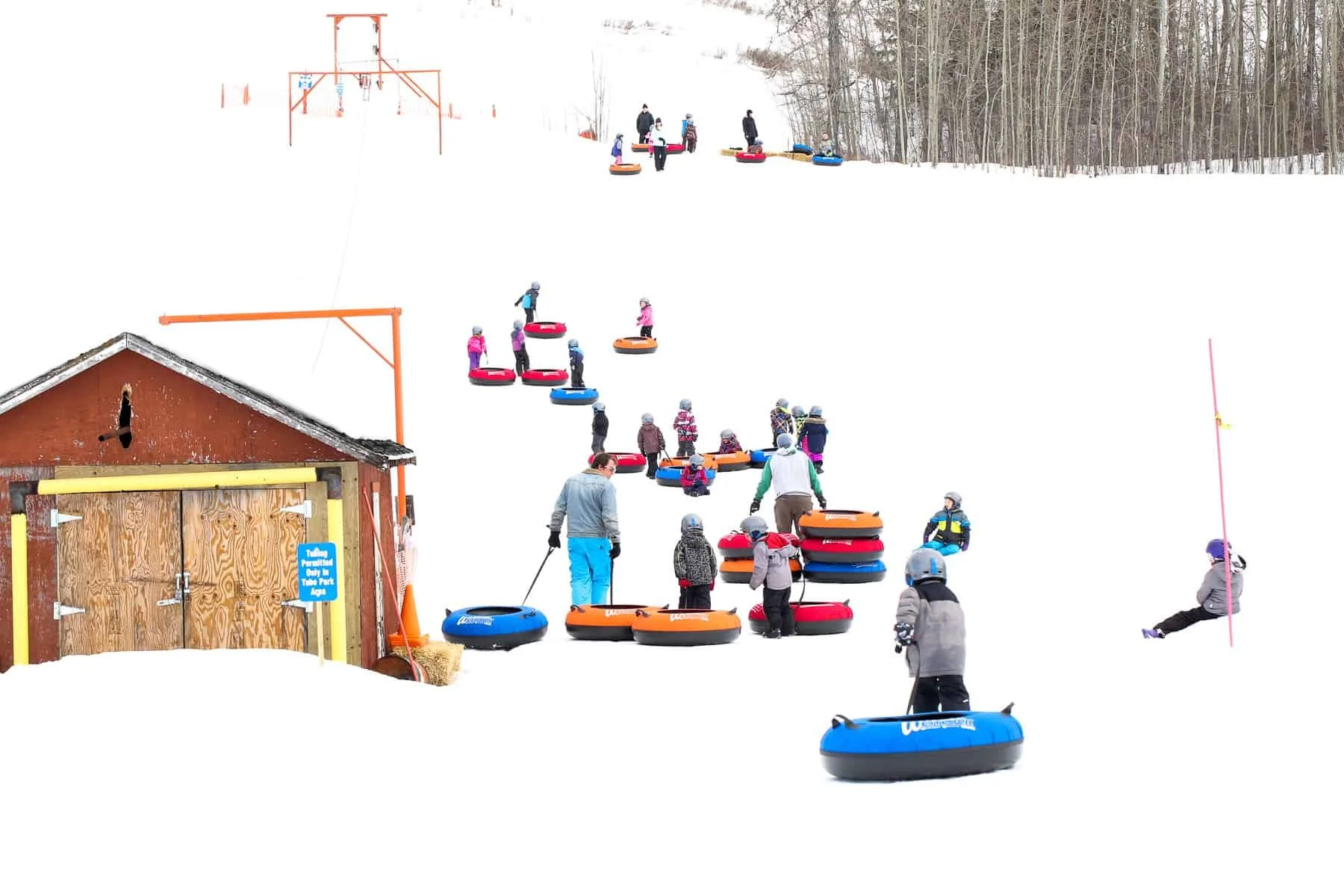 The Best Places to go Snow Tubing for Edmonton Families