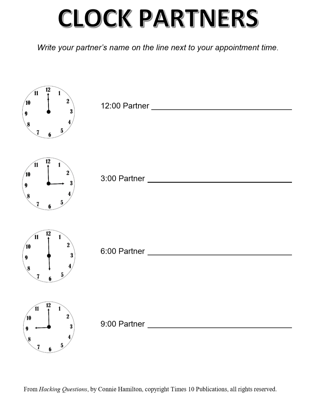 FREE Reources — Connie Hamilton