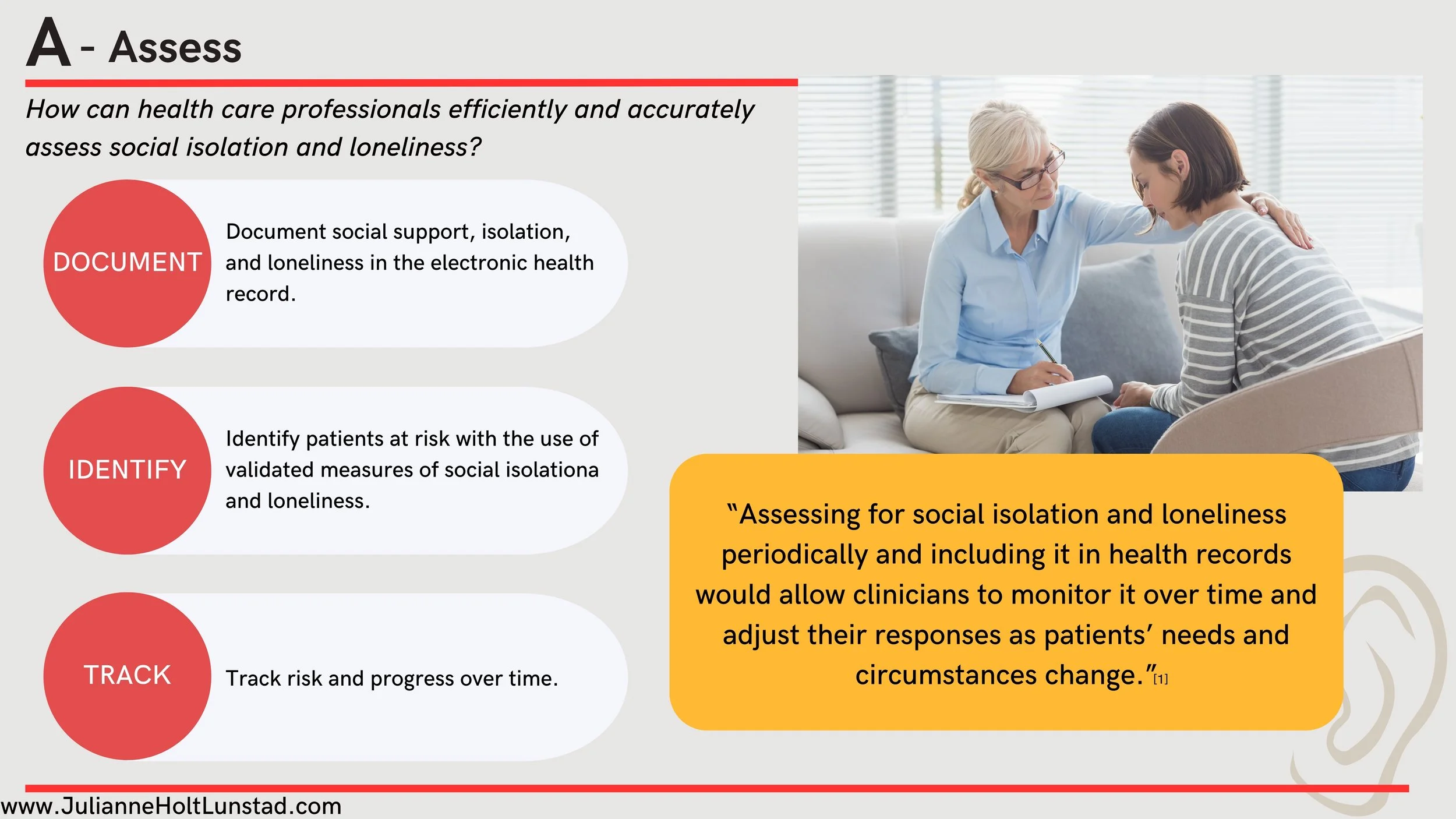 General 4 — Dr. Julianne Holt-Lunstad