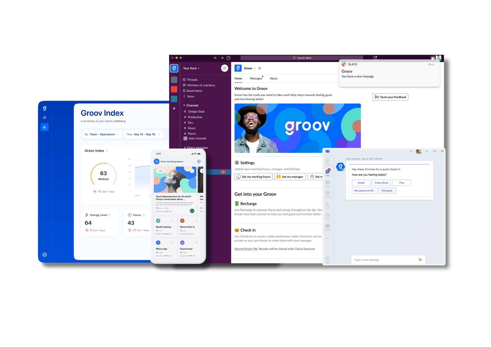 2024 Workplace Wellbeing Calendar | Groov — Groov | Workplace Science ...