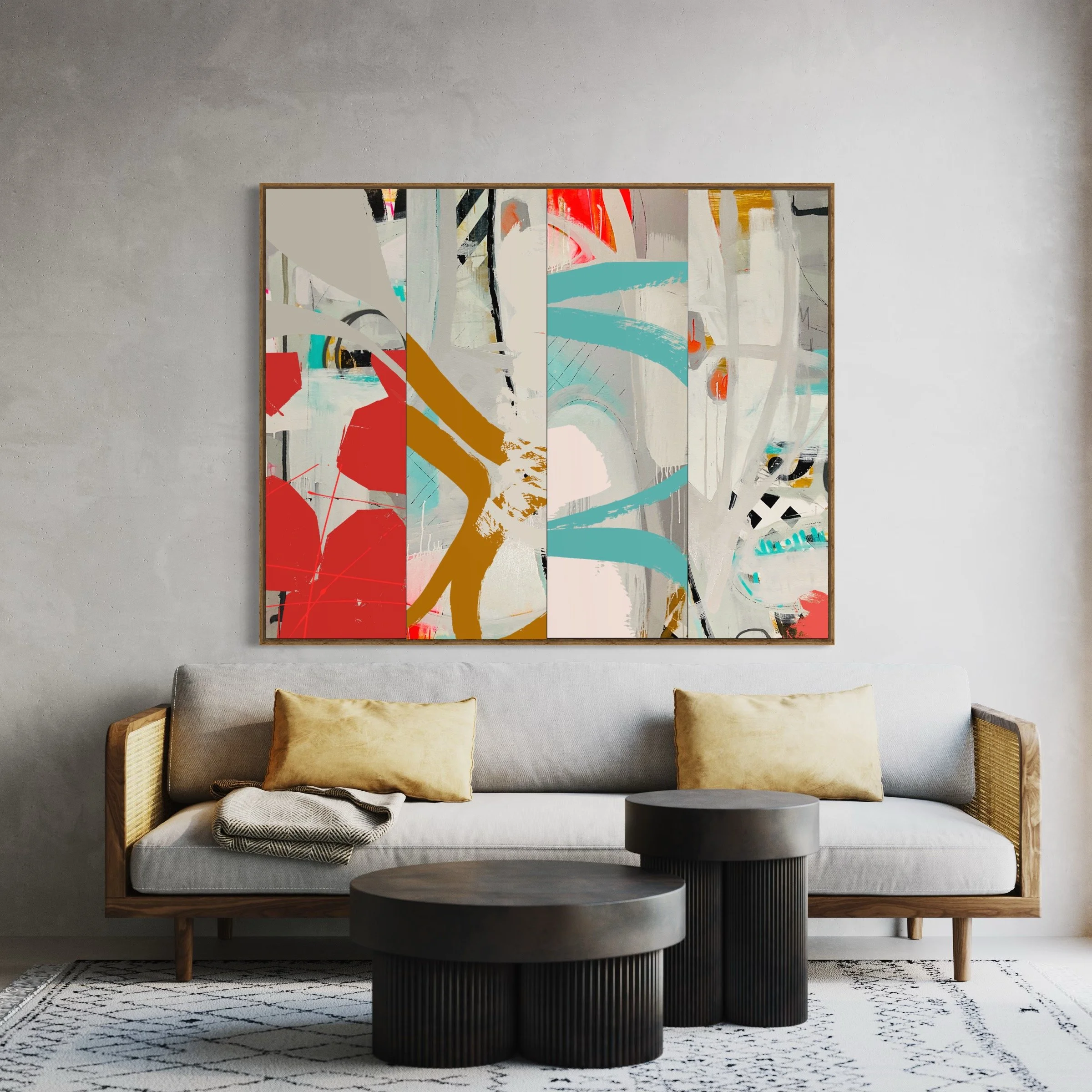 Original Contemporary Abstract Paintings and Prints - Sarah Finucane