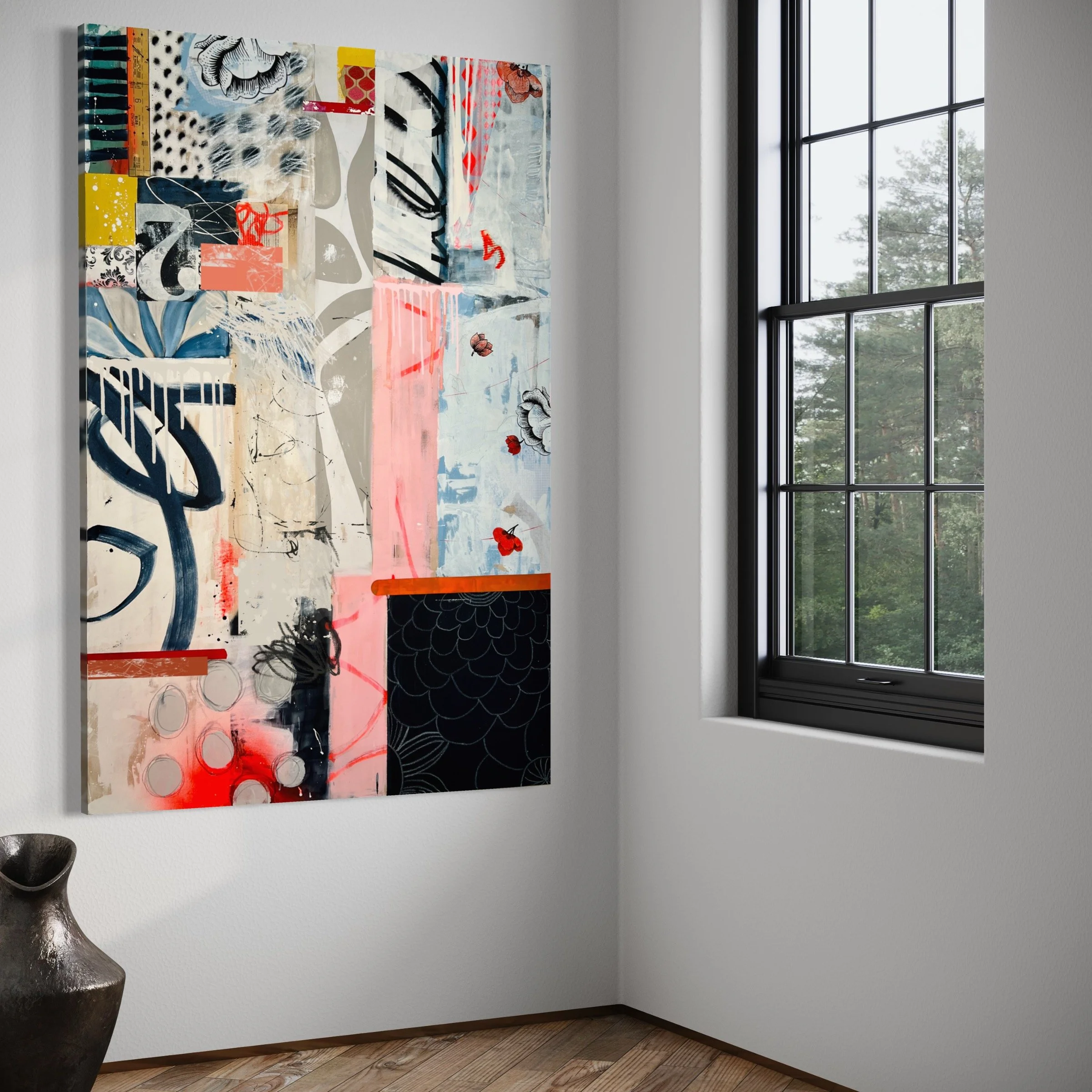 Original Contemporary Abstract Paintings and Prints - Sarah Finucane