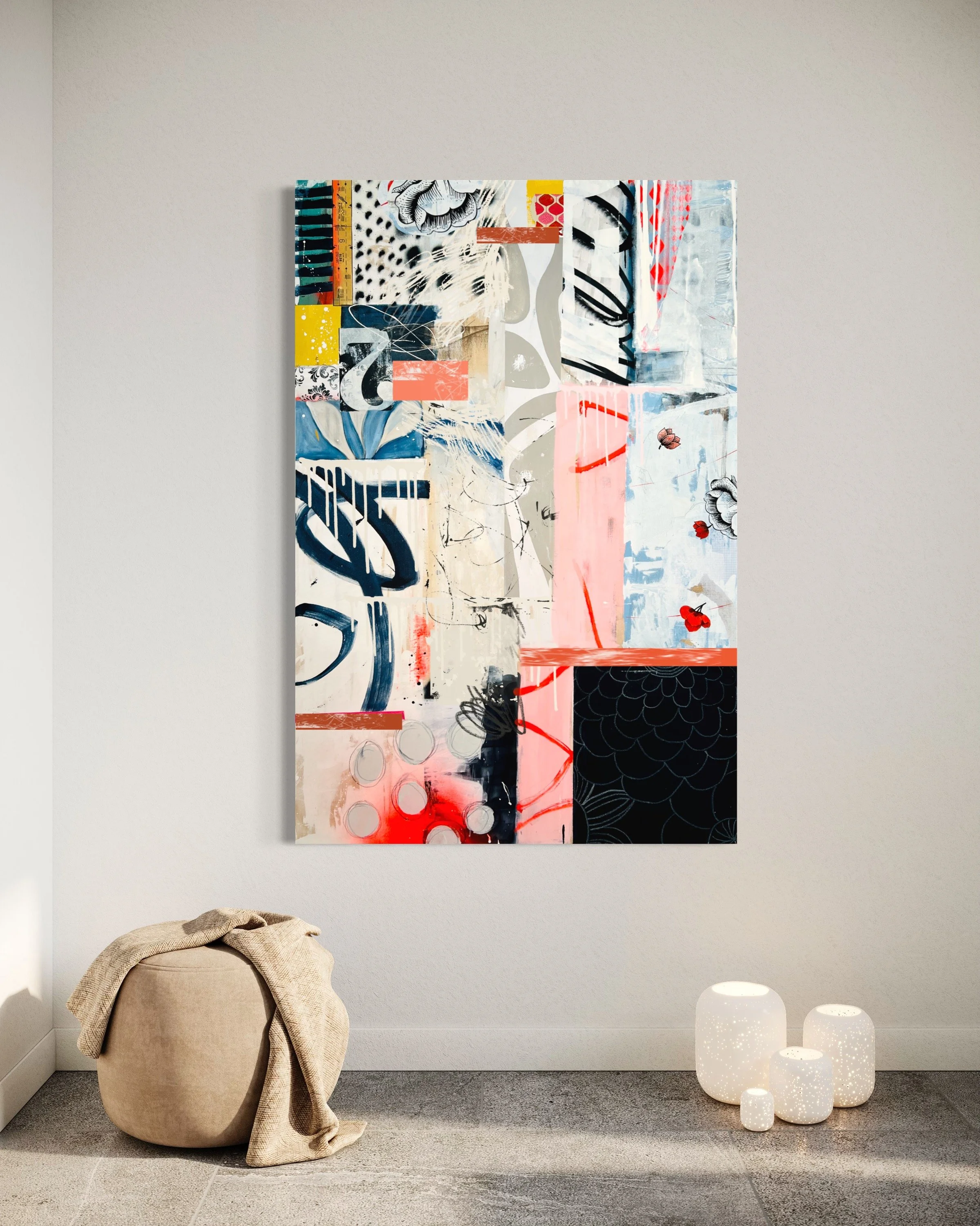 Original Contemporary Abstract Paintings and Prints - Sarah Finucane