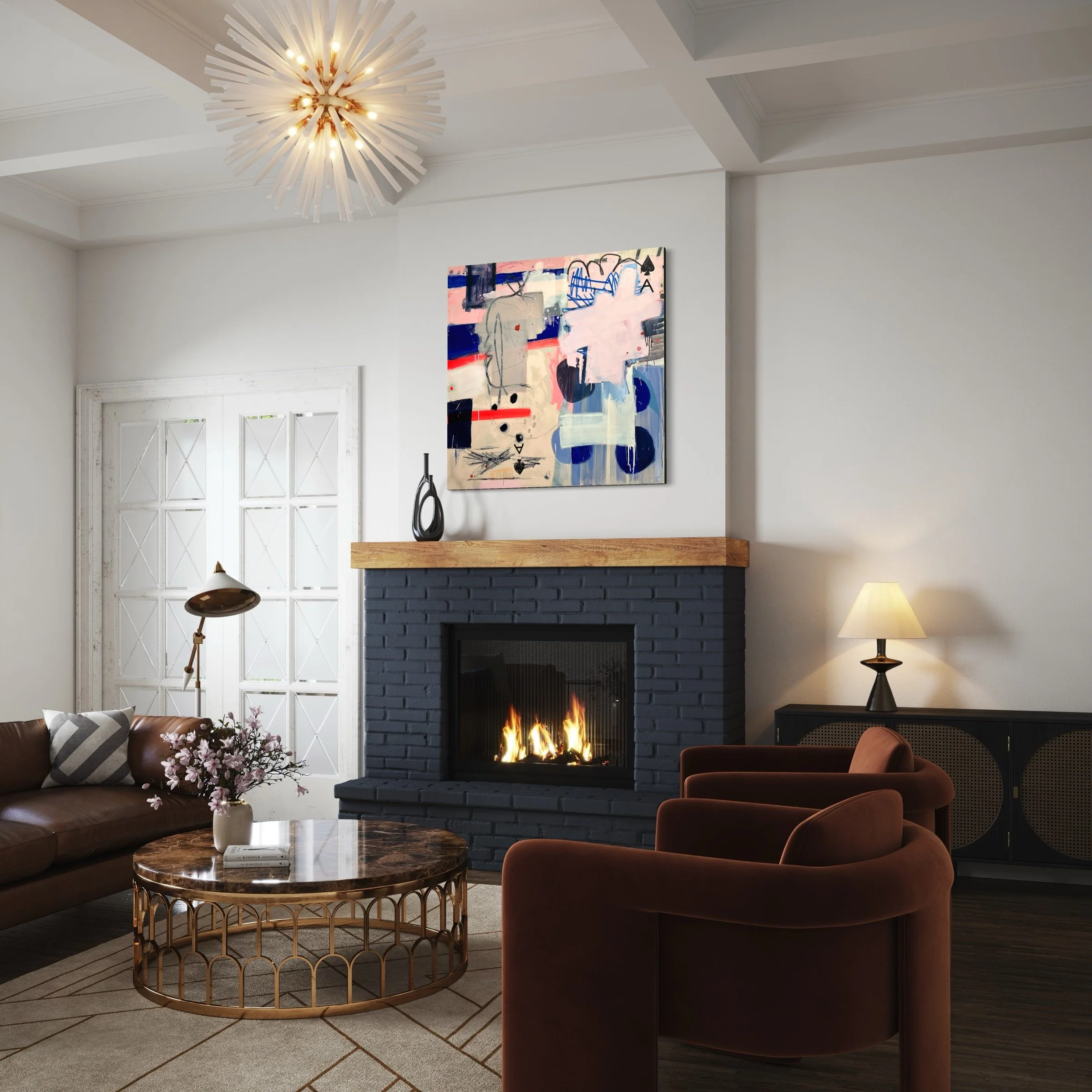 Original Contemporary Abstract Paintings and Prints - Sarah Finucane