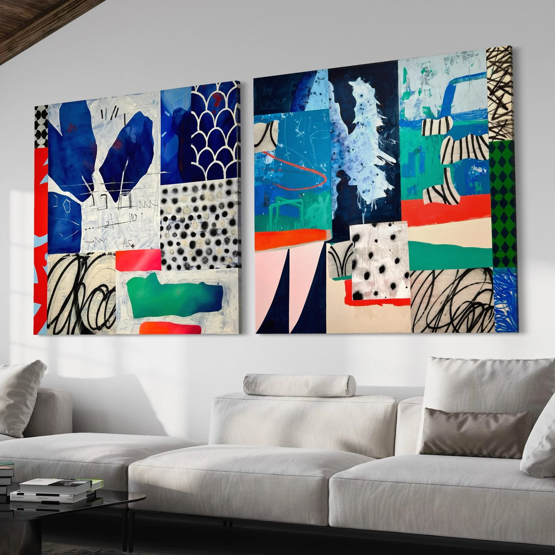 Original Contemporary Abstract Paintings and Prints - Sarah Finucane