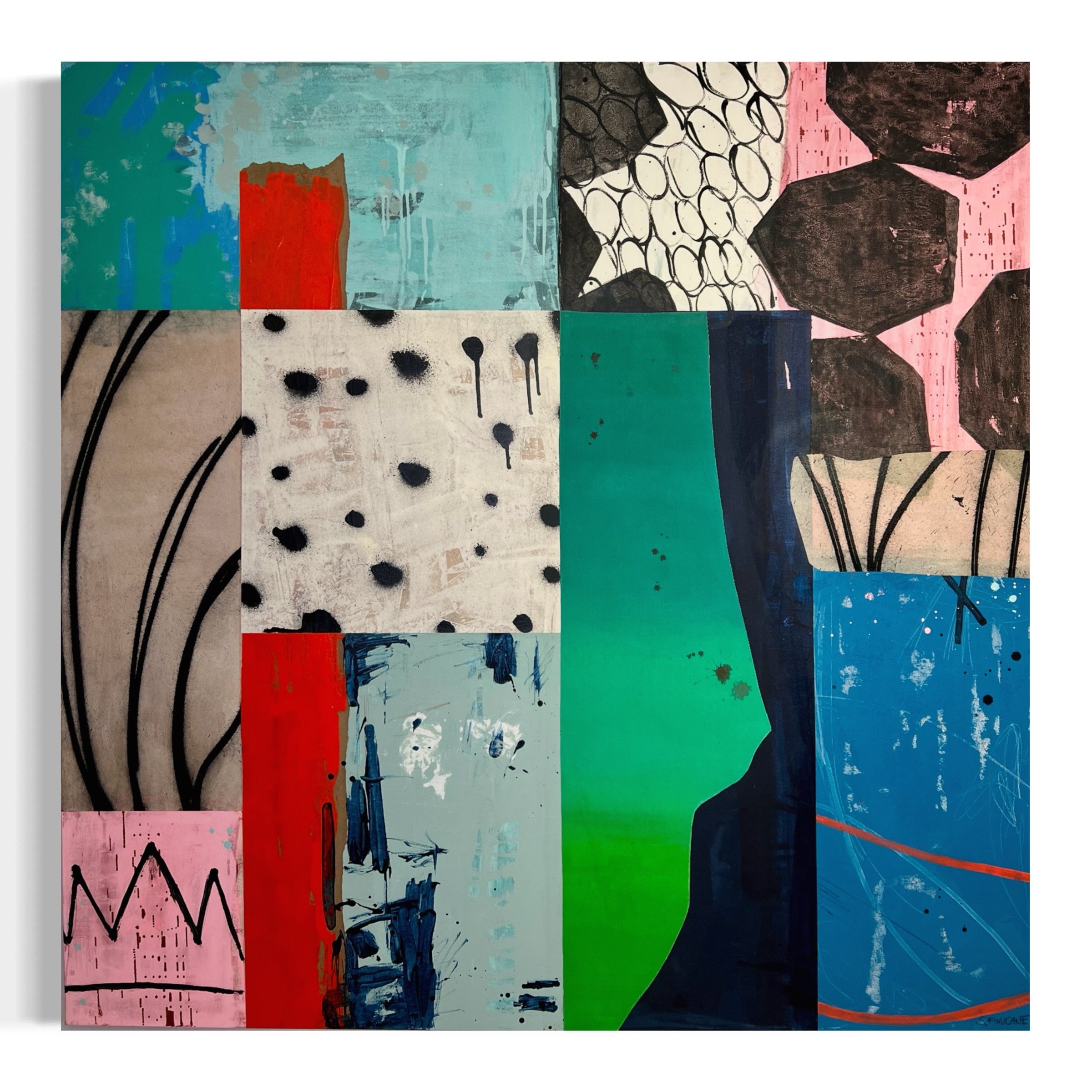 Original Contemporary Abstract Paintings and Prints - Sarah Finucane