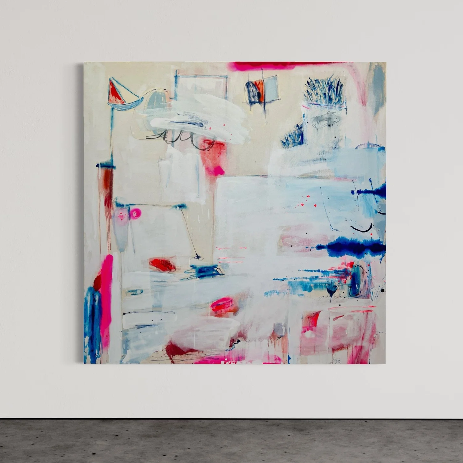 Sarah Finucane Original: Abstract Mixed Media & Collage Art — Sarah ...