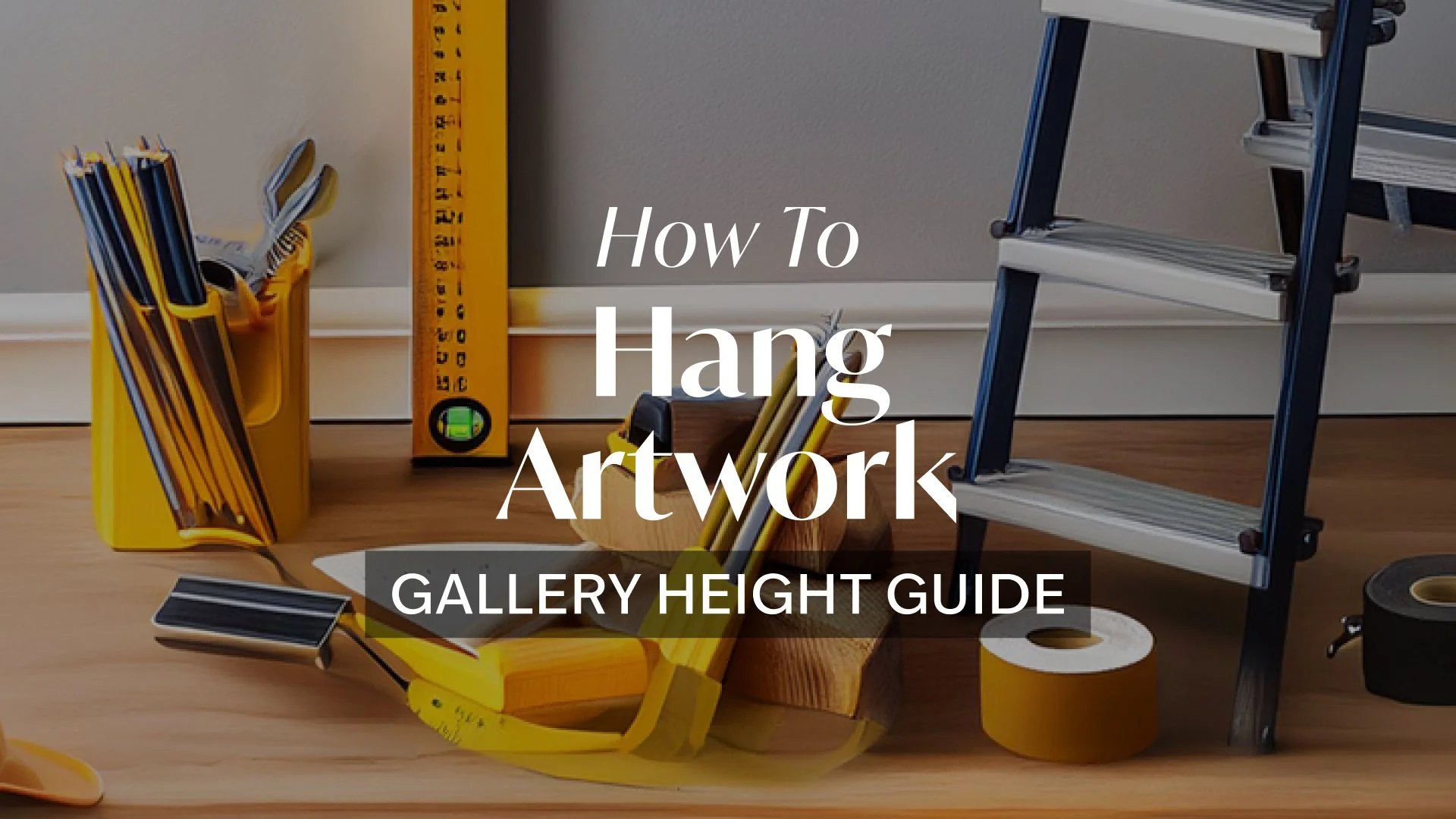 How to Hang Artwork at Gallery Height — Sarah Finucane Studio