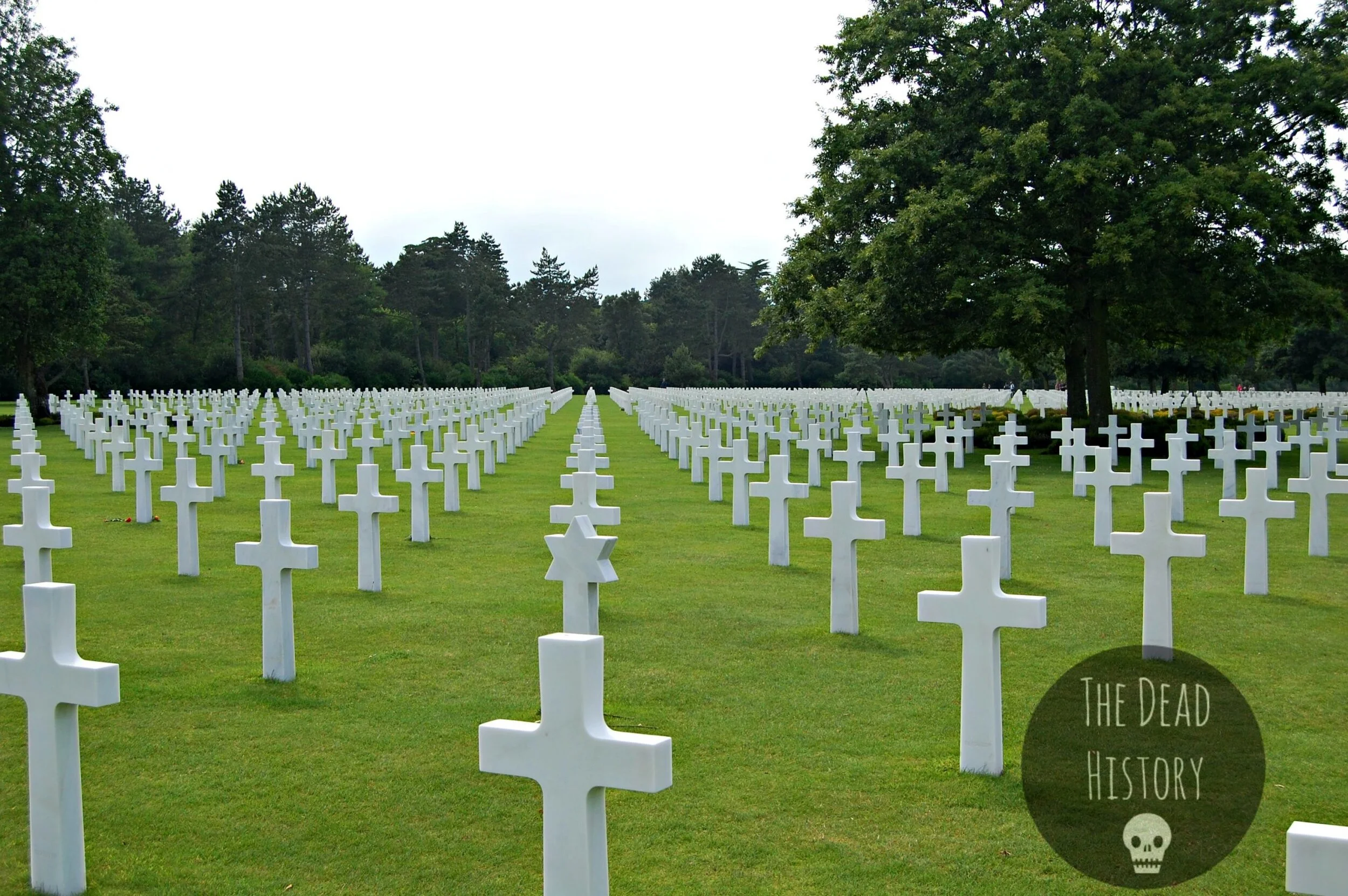Normandy American Cemetery - The Dead History