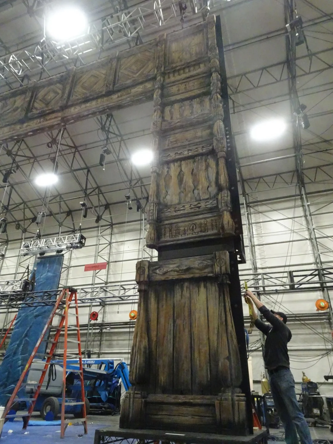 Disney's Frozen Stage Proscenium — Hard-Coat
