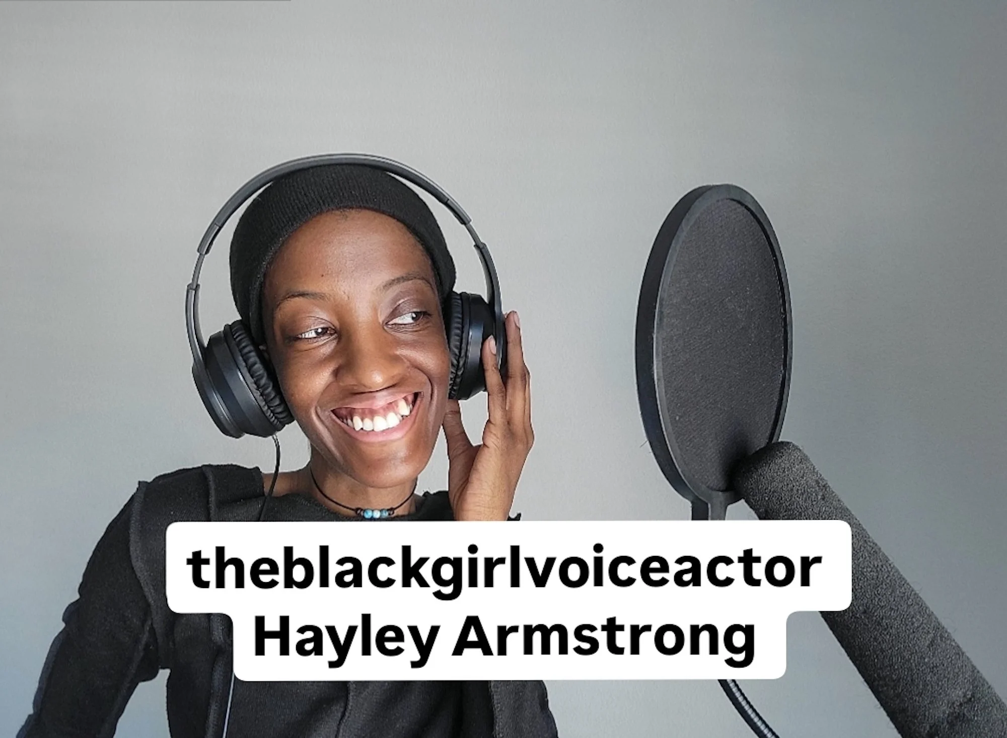 Black Girl Voice Actor - Hayley Armstrong (Gen-Z)