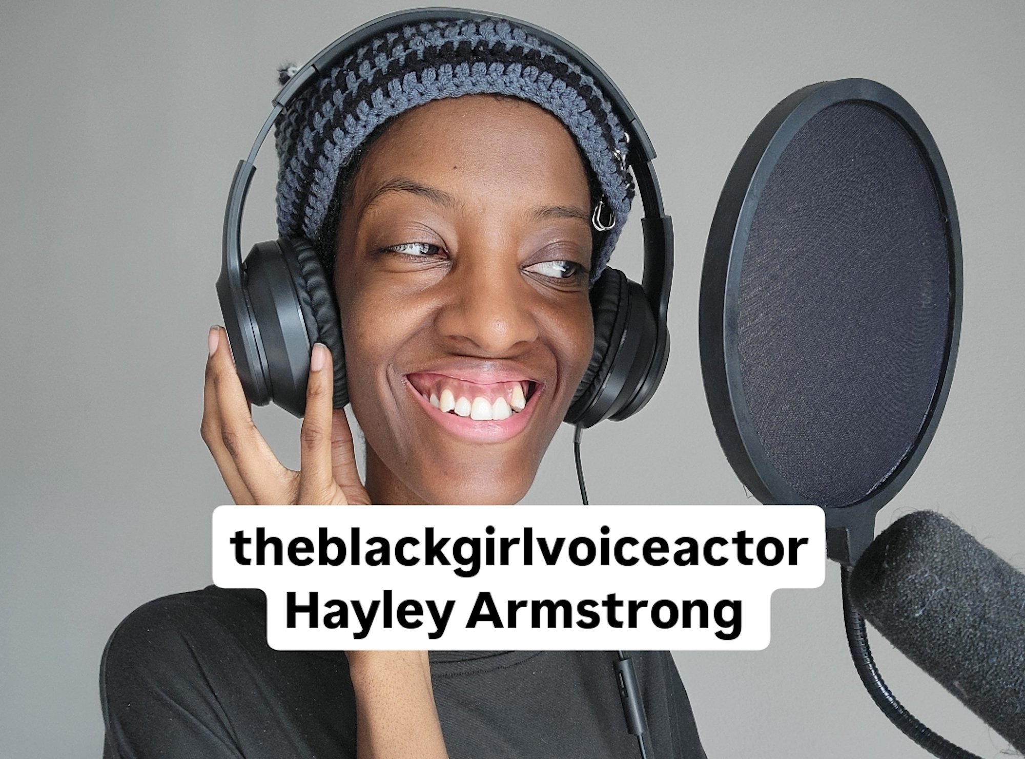 About Hayley Armstrong - Black Girl Voice Actor