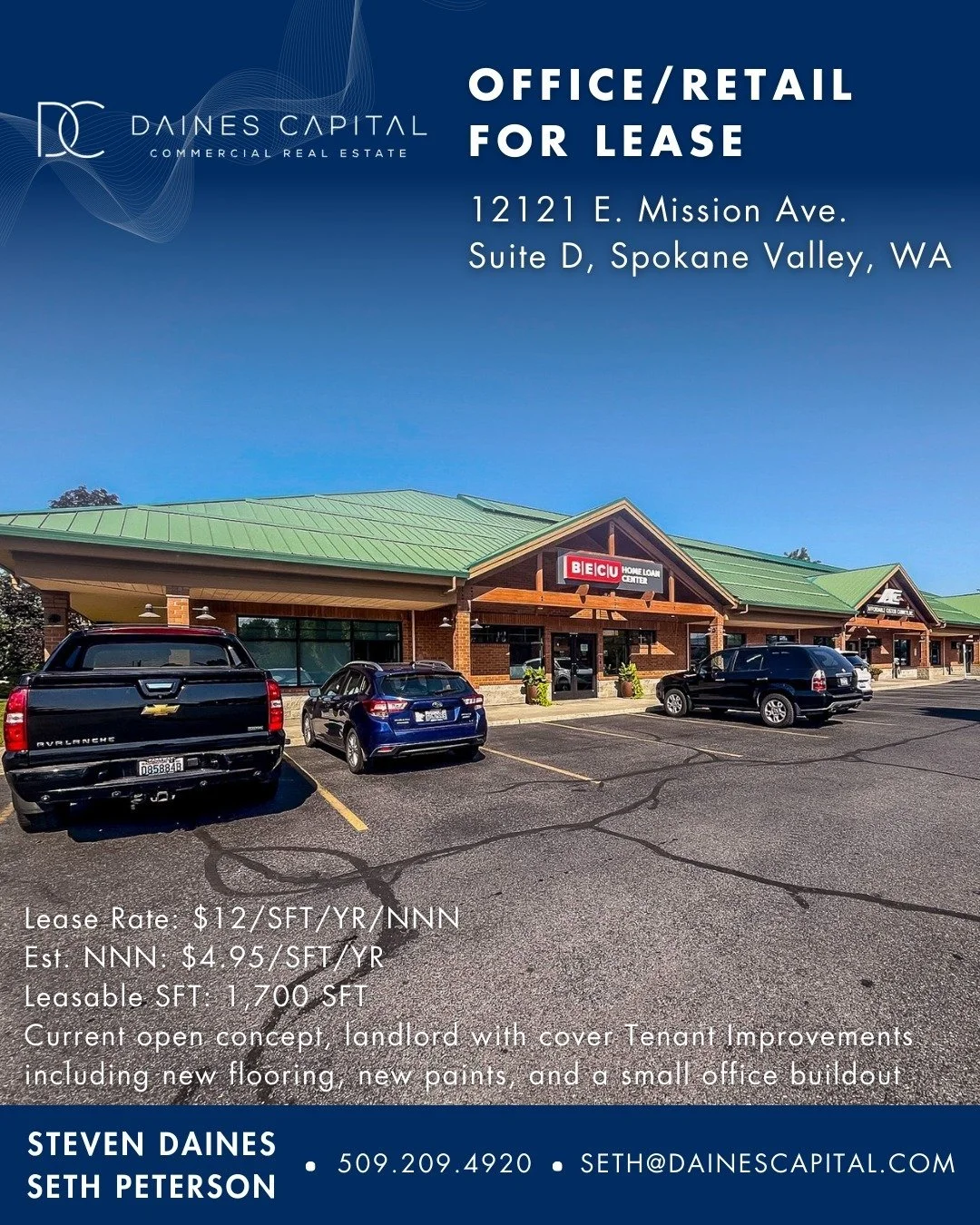 5401 E. Sharp Ave. Bldg. B | Sold & Leased — Daines Capital Commercial ...