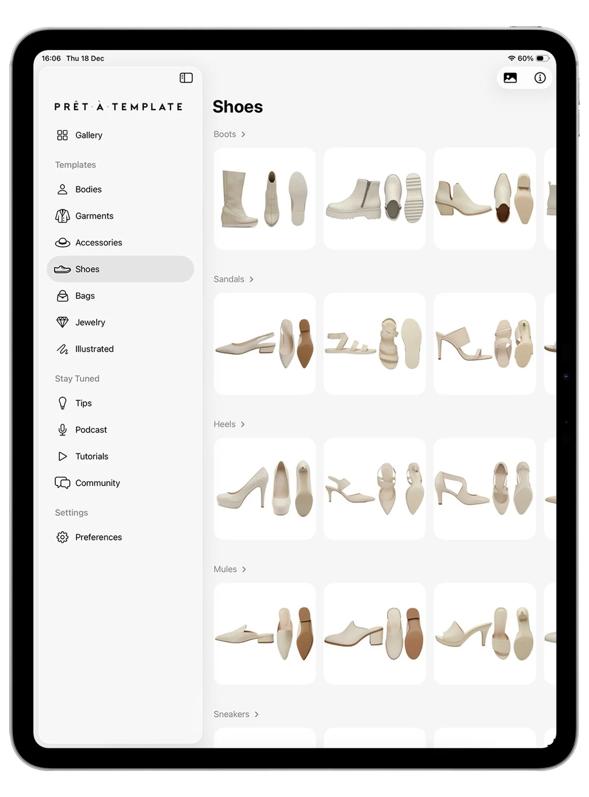 Best Fashion App — Prêt-à-Template