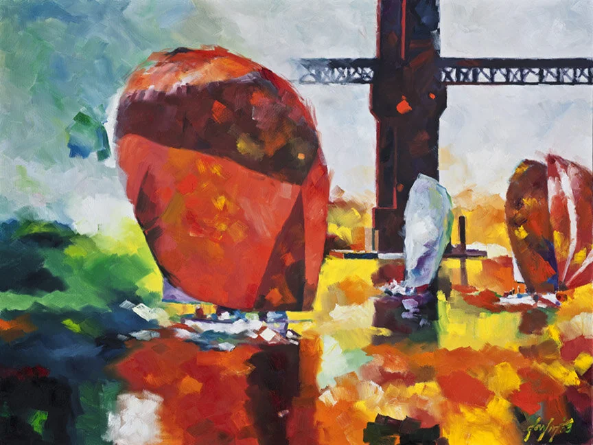 Giclee Print "Approaching the Gate" — Marine Artist Jim DeWitt