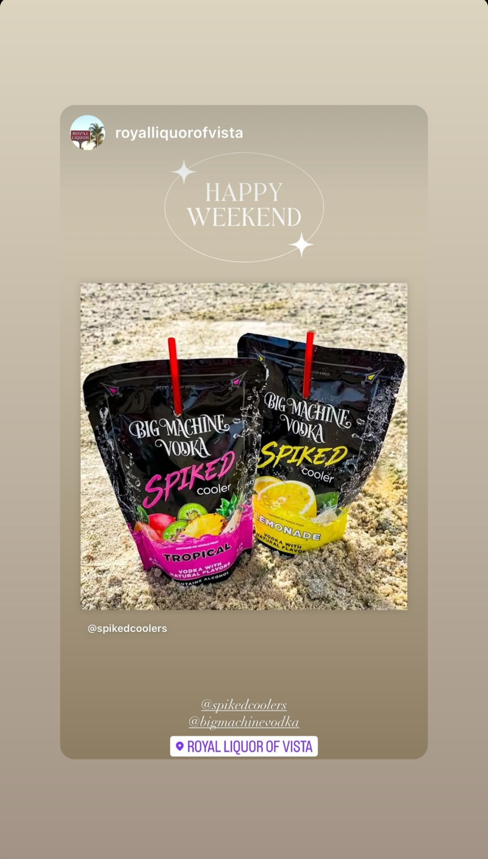 Vodka Juice RTD Cocktail