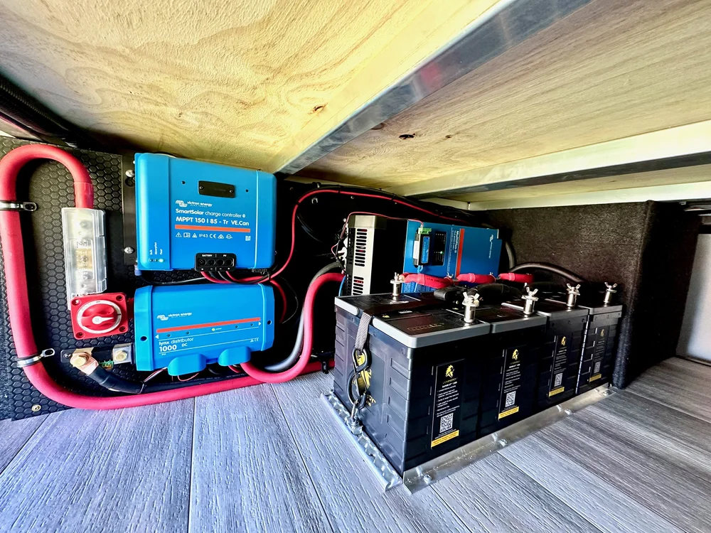 RV Electrical Systems — Thrive Crafted Vans | Luxury, high-end, one-of ...