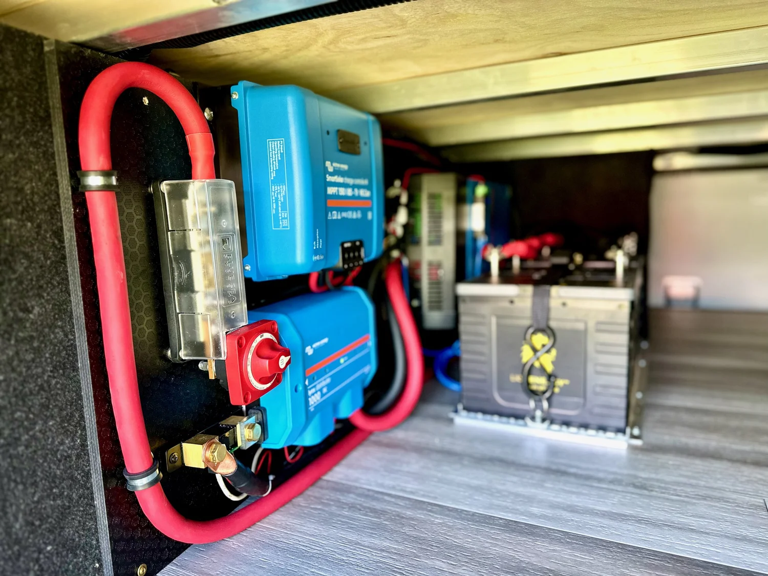 RV Electrical Systems — Thrive Crafted Vans | Luxury, high-end, one-of ...