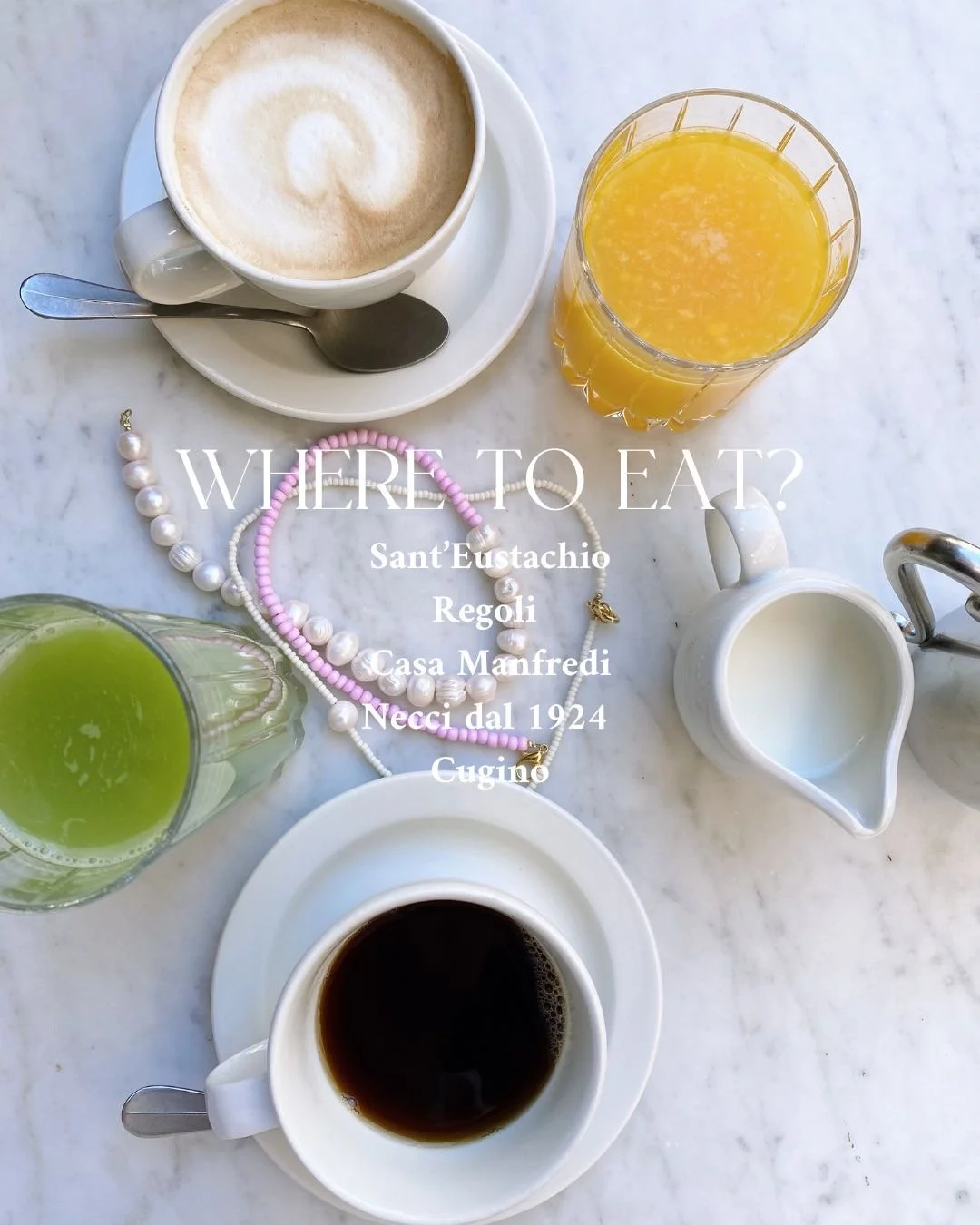 THE ULTIMATE BREAKFAST GUIDE FOR ROME — Atelier Studio Fanny