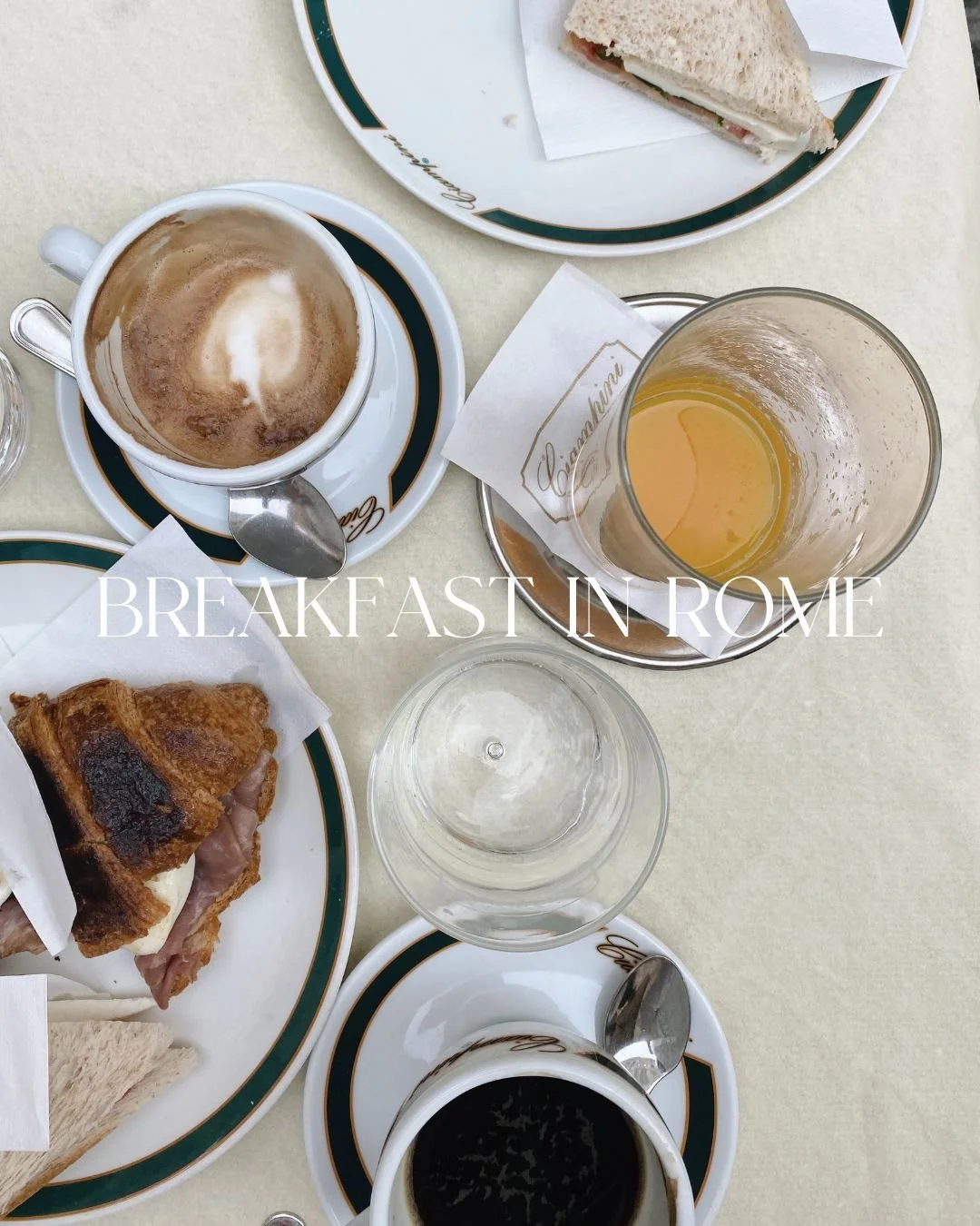 THE ULTIMATE BREAKFAST GUIDE FOR ROME — Atelier Studio Fanny