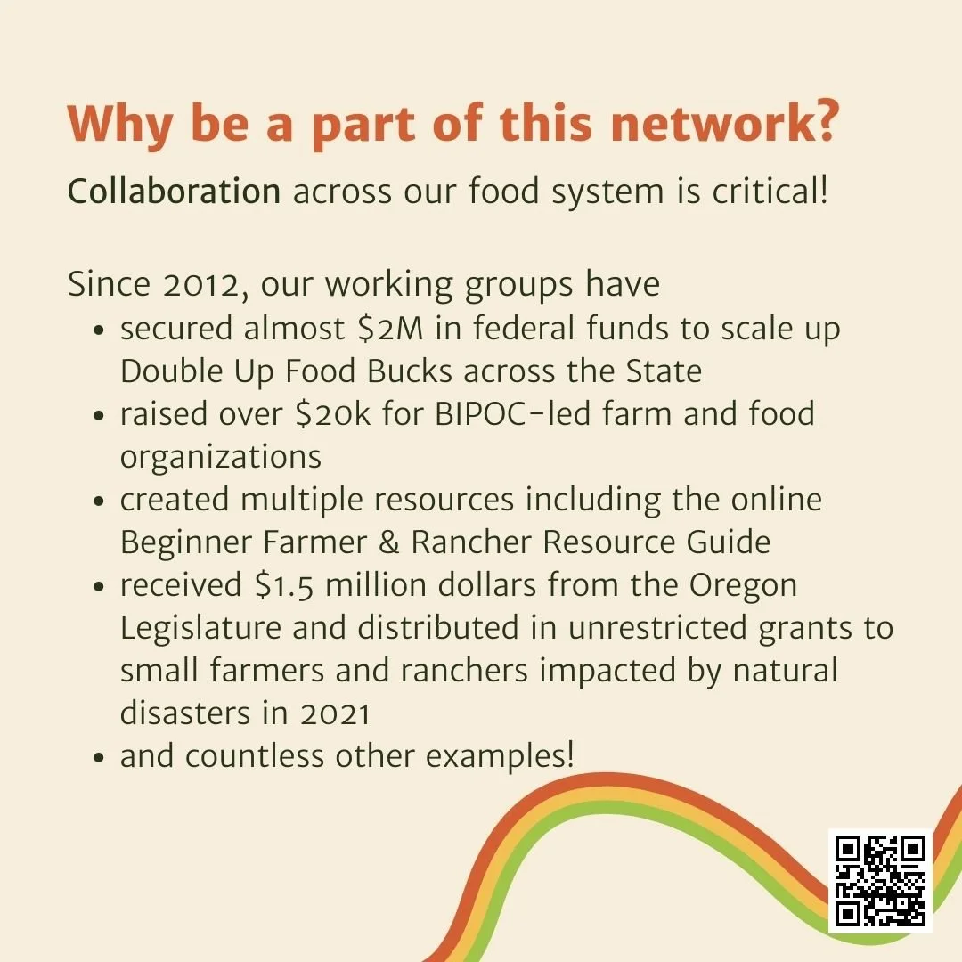 Oregon Community Food Systems Network - MAIN
