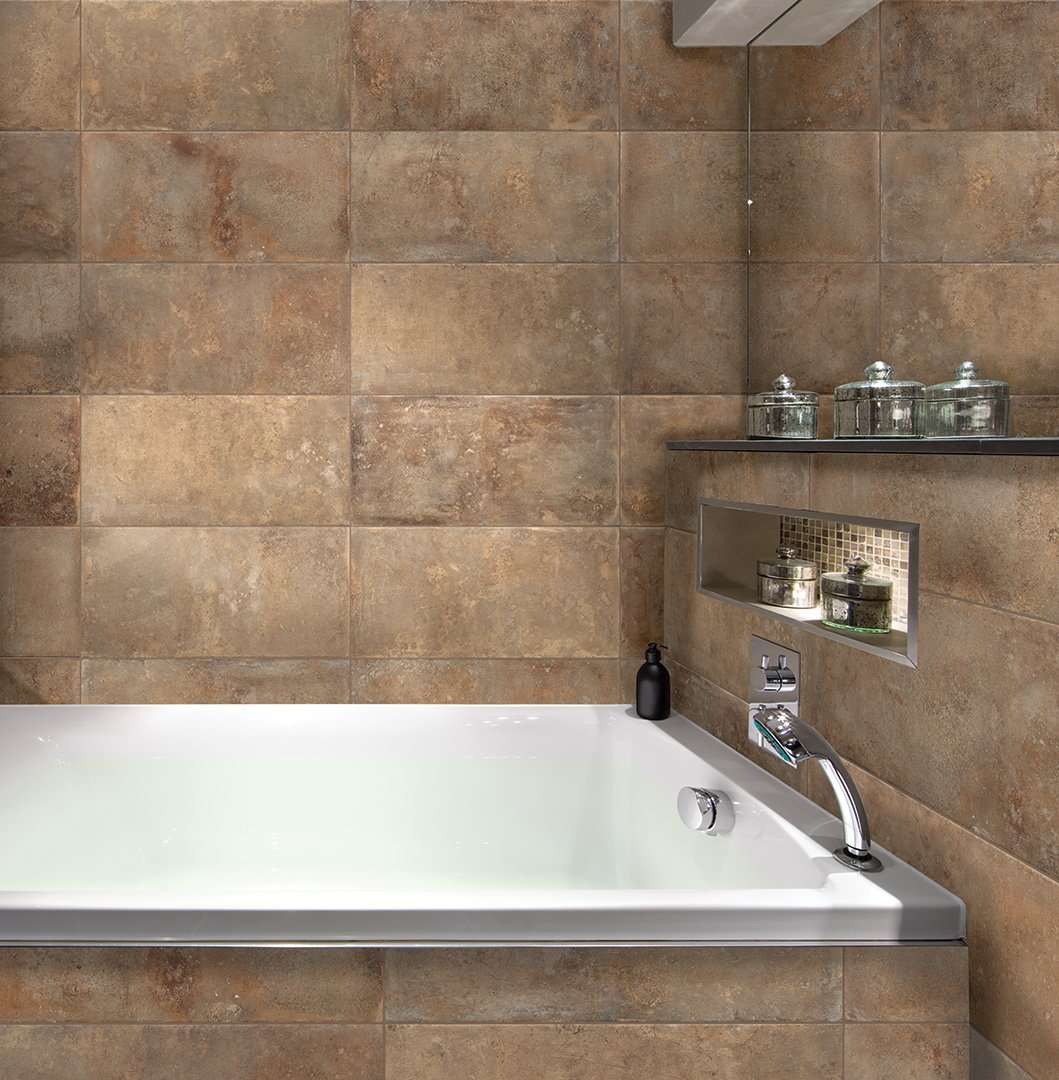 Stone Works - Terracotta — Elegance Porcelain Tile