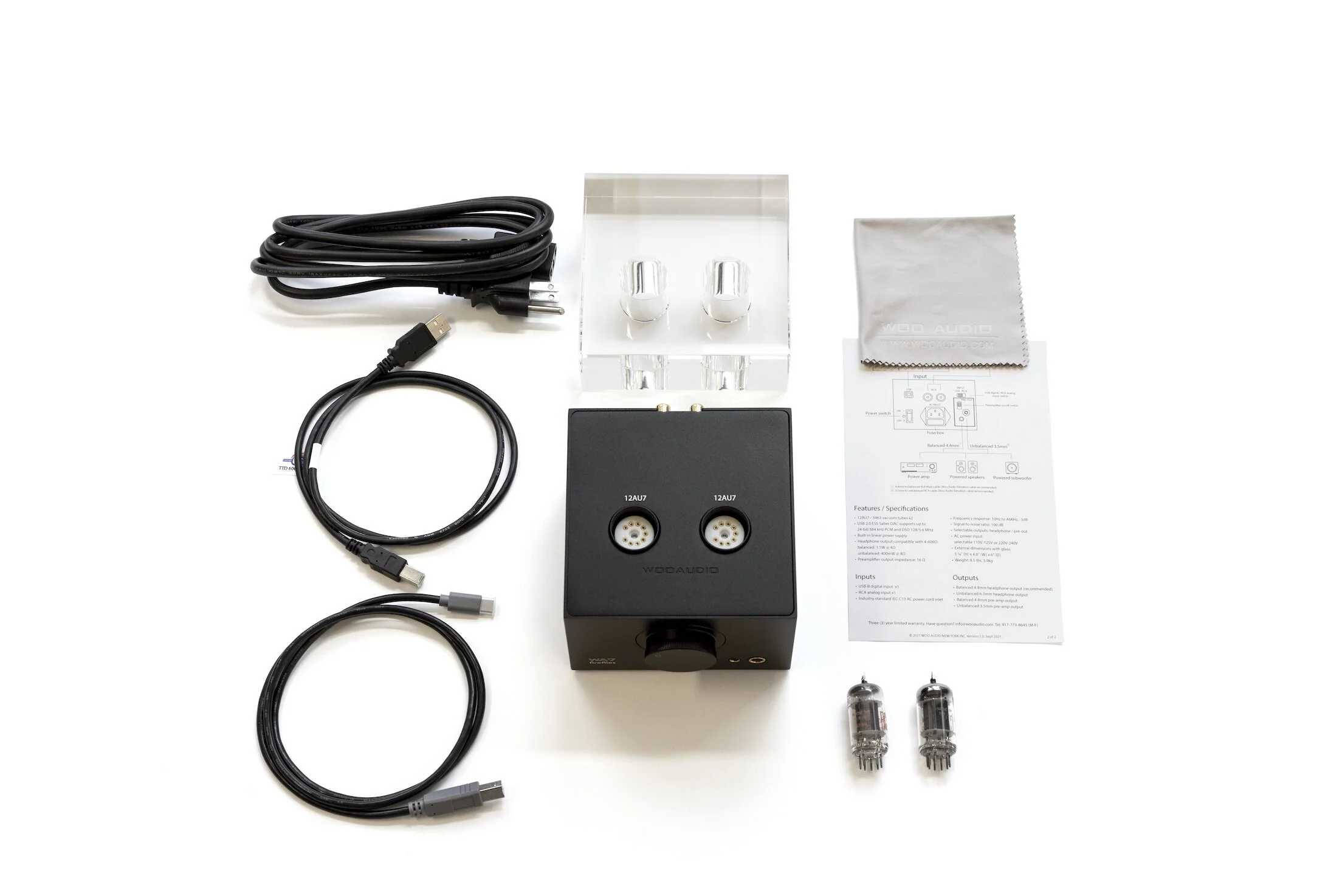 WA7 Fireflies (3rd gen) Balanced Headphone Amplifier / Preamplifier ...
