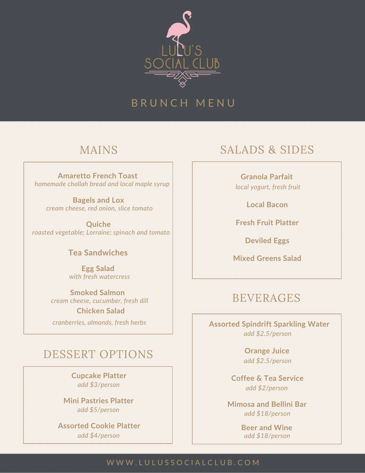 Appointments 2 — Lulu's Social Club