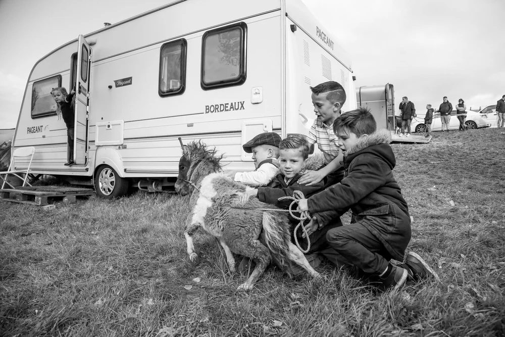 Irish Travellers Caravans